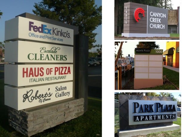 Types of Signage | Modesto Sign Company